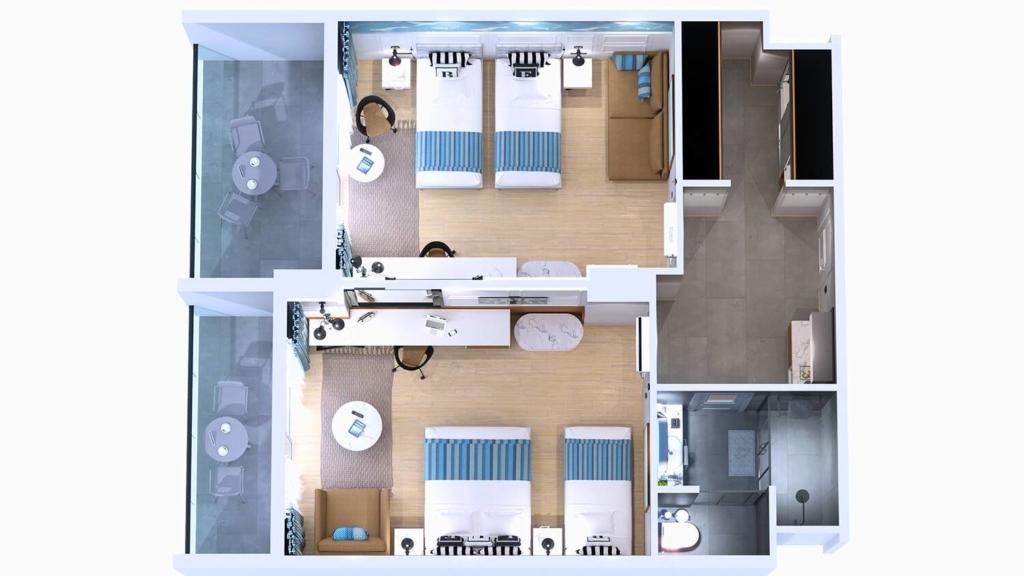 Family Room with 2 rooms | EFTALİA HOTELS - OFFICIAL WEBSITE